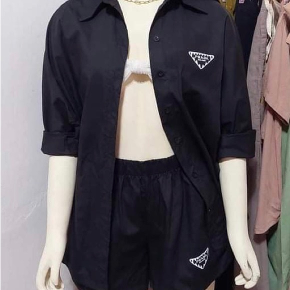 Tops | Inspired Prada Set Med To Large | Poshmark